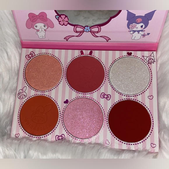 Makeup | Kuromi X My Melody Cheek Pallet With Mirror | Poshmark